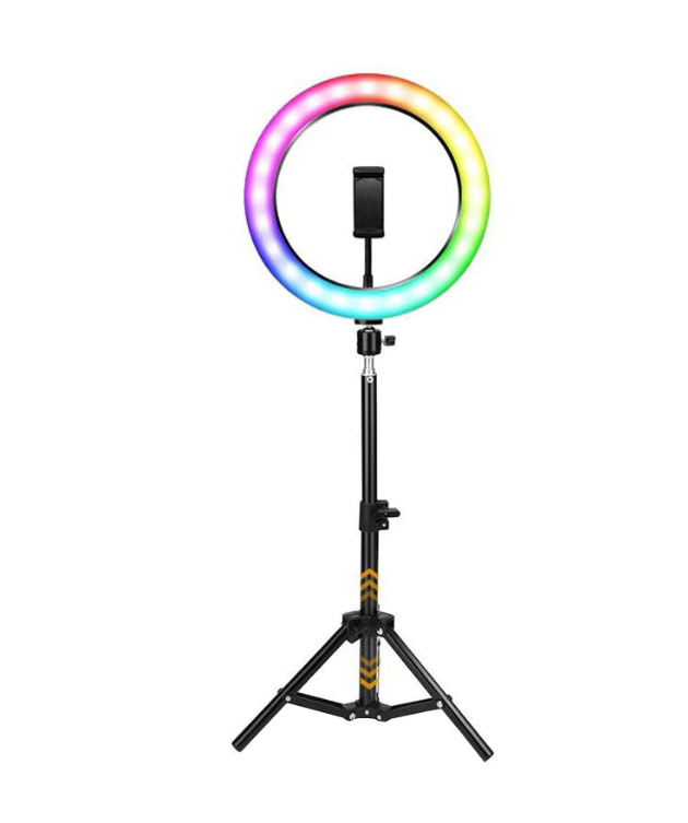 Vezi Lampa circulara profesionala LED Ring Light RGB Andowl Q MG34 la ...