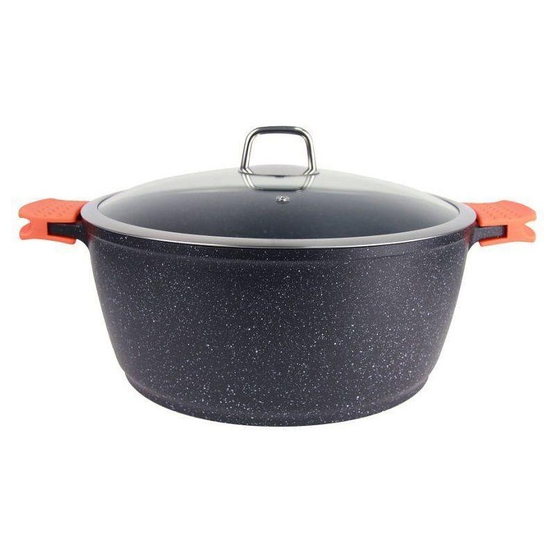 Vezi Cratita marmorata, 17 l, 40 x 17 cm, capac inclus la cel mai bun ...