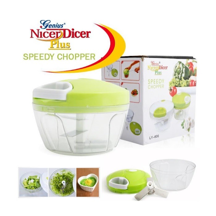 Vezi Mini tocator manual ergonomic pentru usturoi, ceapa, legume la cel ...