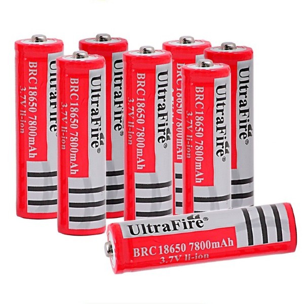 Vezi Set 10 acumulatori 18650 - 4200mAh, 3,7V, Li-ion la cel mai bun ...